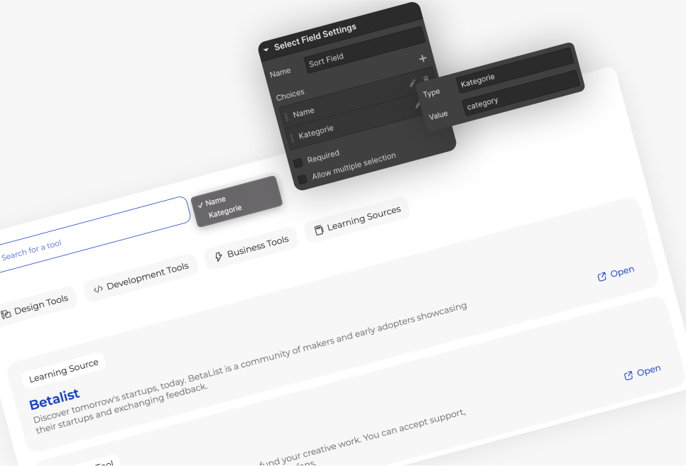 No Code Flow Webflow CMS Filter And Search Component No Code Flow Webflow CMS Filter And Search Component